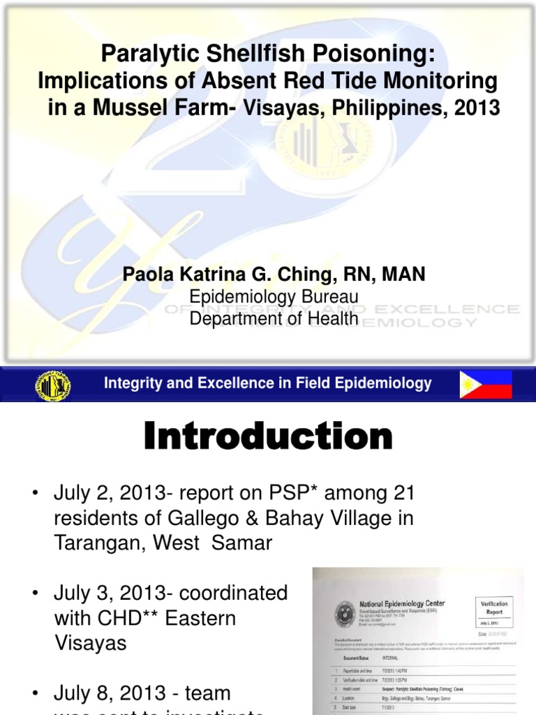 Paralytic Shallfish Poisoning | PDF | Mussel | Shellfish