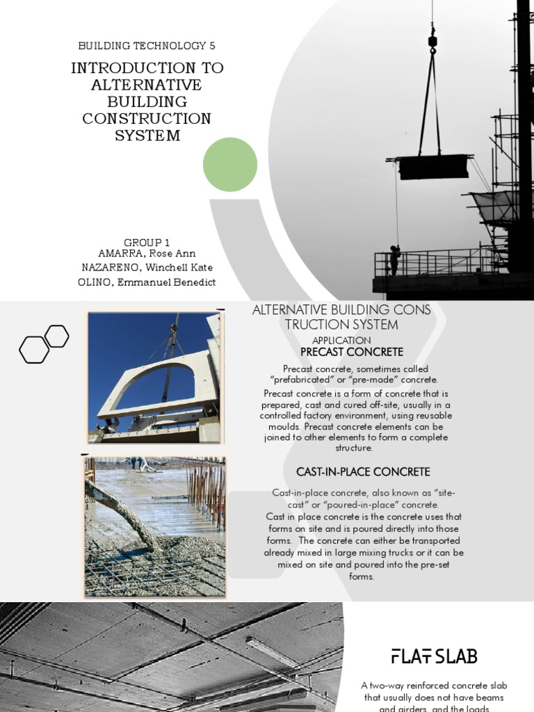 Introduction To Alternative Building Construction System | PDF ...