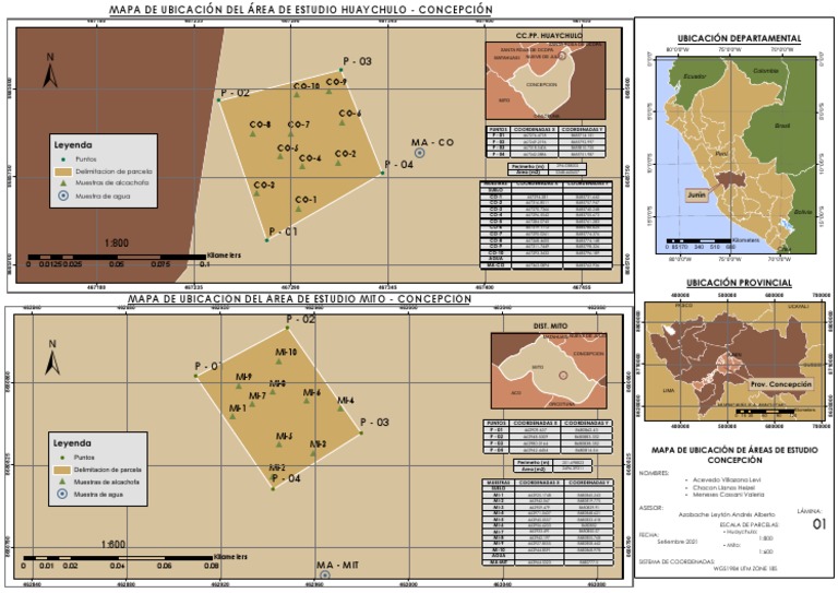 Mapa de Parcelas en Concepción | PDF
