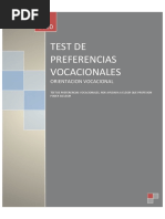 Kuder Vocacional - Manual Original | PDF | Estadísticas | Desviación Estándar
