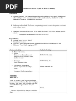 English Curriculum Guide For Grade 10 | PDF | Reading Comprehension ...