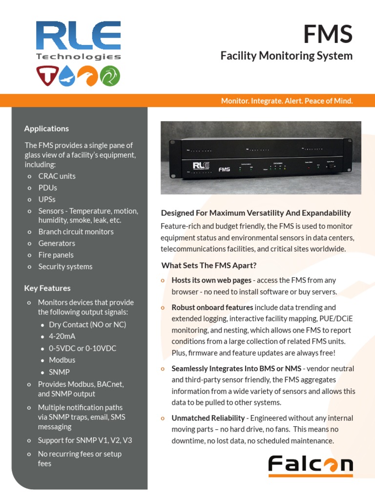 Facility Monitoring System: Applications | PDF | Internet Protocols | Internet & Web