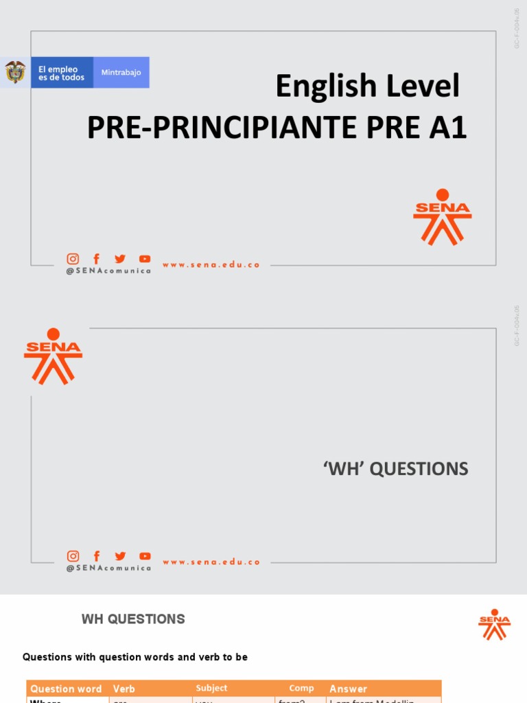 WH Questions and Time Telling Guide | PDF | Question | Verb