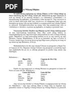Mga Salitang Pangasinense | PDF
