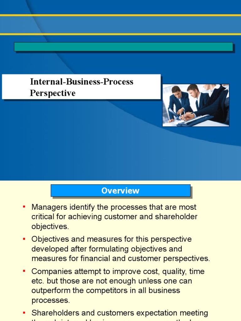 Internal Business Process Perspective | PDF | Innovation | Sales