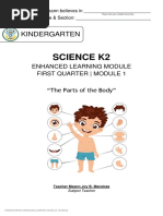Science Module Grade 1 Lesson 1: Me and My Surrounding A. Parts of The ...