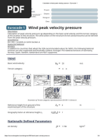 EN 1991-1-4 WindLoad Calculation Example | PDF
