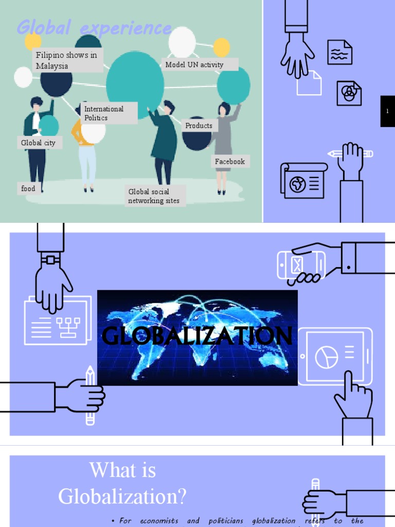 Globalization defined as expansion and intensification of social ...