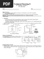 Grade 9 Technical Drafting Module | PDF | Technical Drawing | Drawing