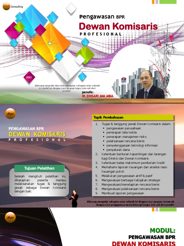 Zpro - 2021 Pengawasan Dekom Pro | PDF