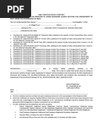 Caste Certificate Format | PDF | Government Of India