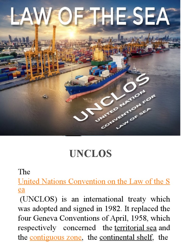 UNCLOS Presentation | PDF | Territorial Waters | United Nations ...