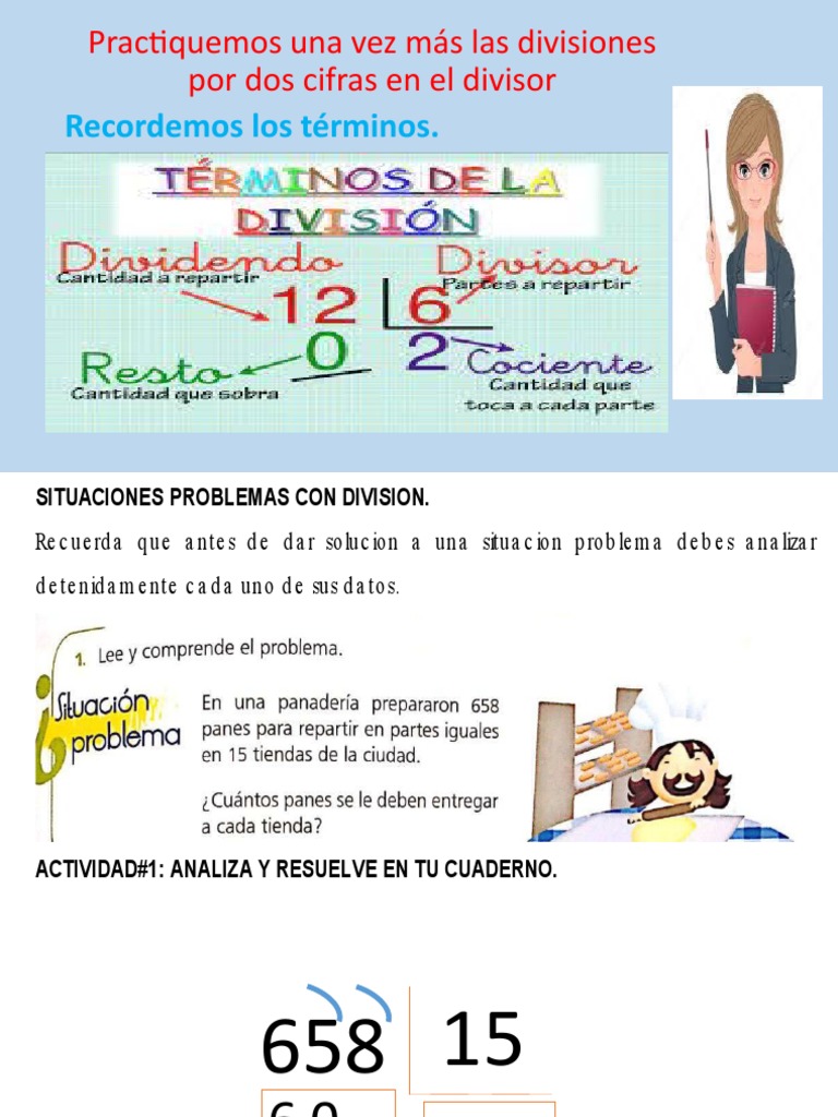 Clase de Problemas Con Divisiones | PDF