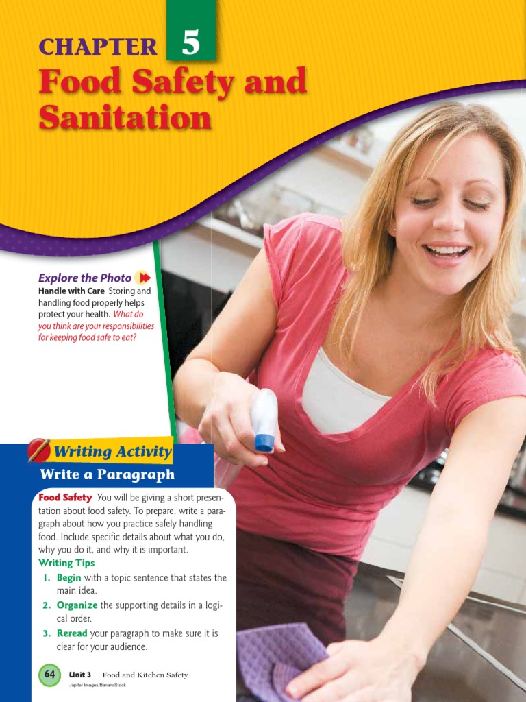 Chapter 05 - Food Safety and Sanitation | PDF | Foodborne Illness | Foods
