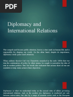 Types of Diplomacy Explained | PDF | Diplomacy | Diplomat