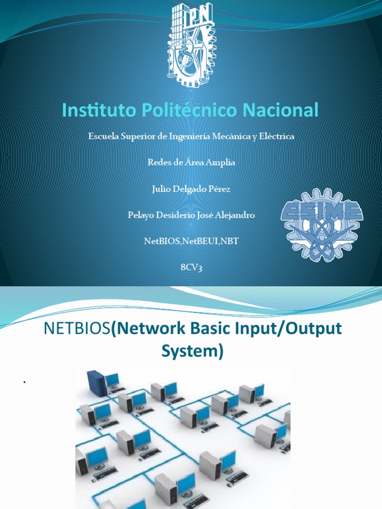 Netbios, Netbeui, NBT | PDF | Estándares de red | Ingeniería Informática