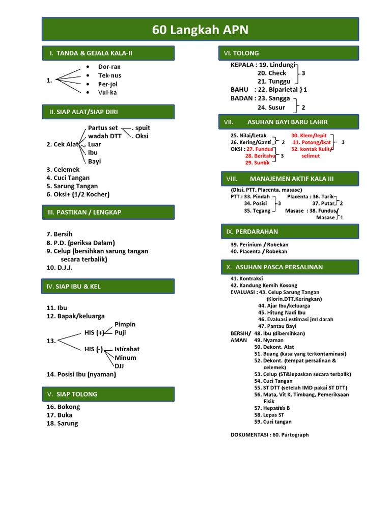 60 Langkah APN | PDF