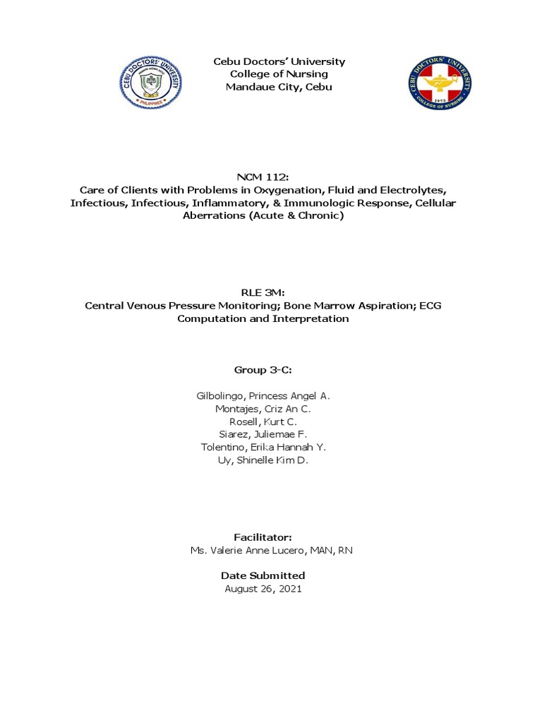 3M CVP Monitoring - Assisting in BMA ECG Interpretation - Final Draft ...