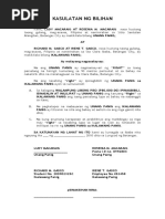 Deed of Absolute Sale Tagalog | PDF