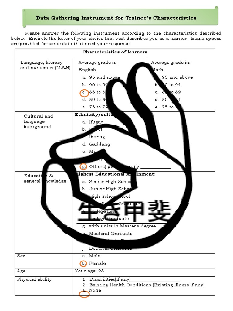 Training Needs Analysis Tool | PDF | Occupational Safety And Health ...
