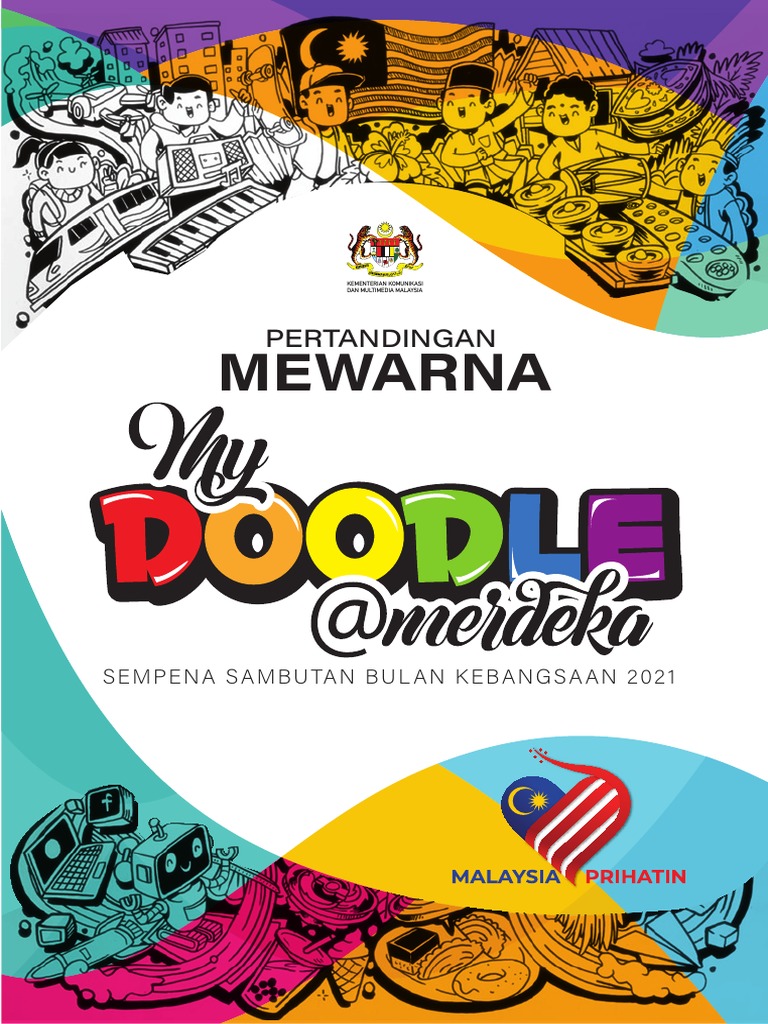 Dbook Mewarna Pertandingan My Doodle@merdeka Compressed 2 | PDF