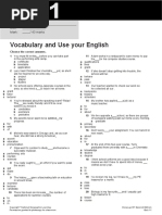 Close Up A2 - Quiz 1 | PDF