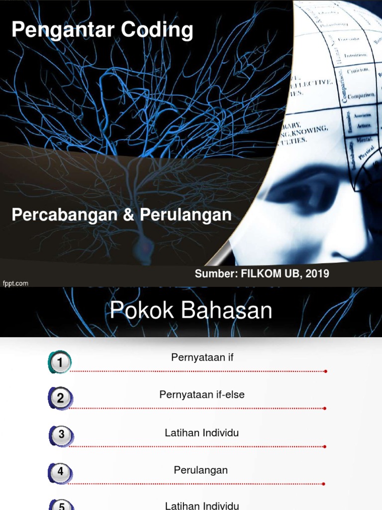 02-Percabangan Dan Perulangan | PDF
