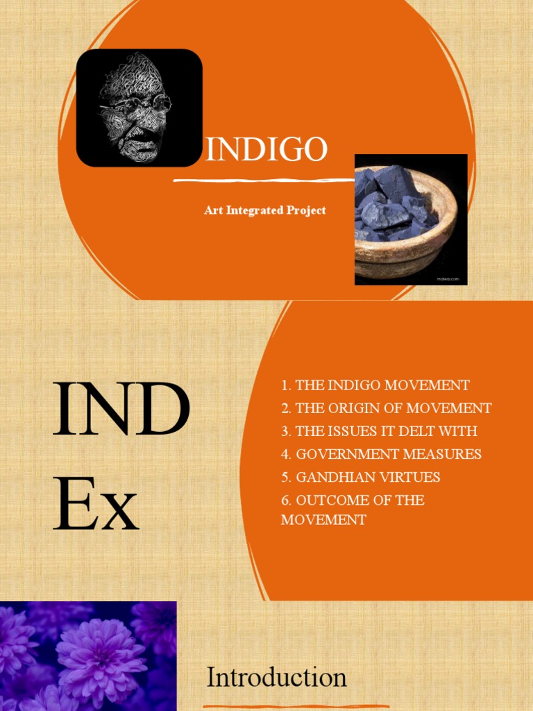 Indigo: Art Integrated Project | PDF