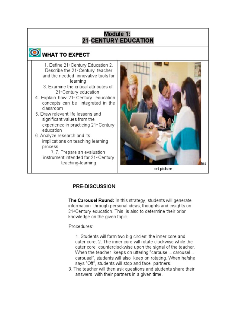 Module 1 | PDF | Teachers | Learning