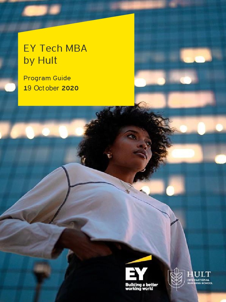 EY Tech MBA Program Guide | PDF | Strategic Management | Master Of ...