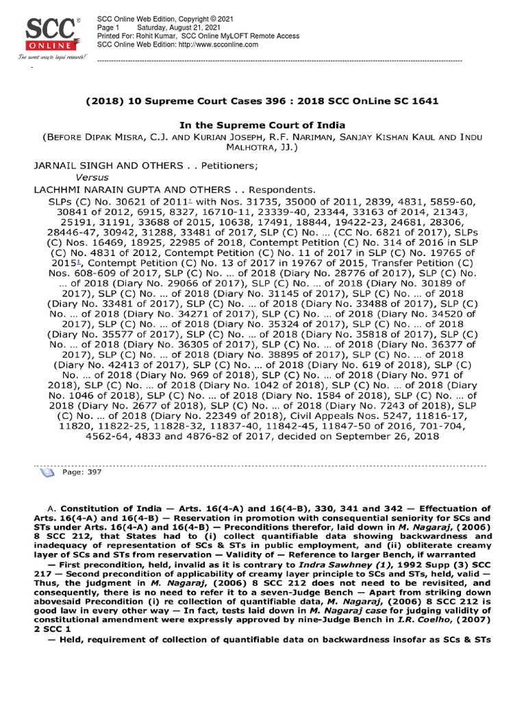 Jarnail Singh v. Lachhmi Narain Gupta and Ors. | PDF | Law | Copyright Law