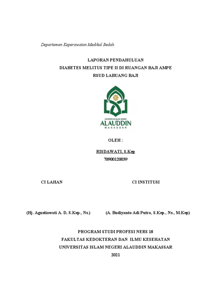 LP DM Tipe 2 (Risdawati) | PDF