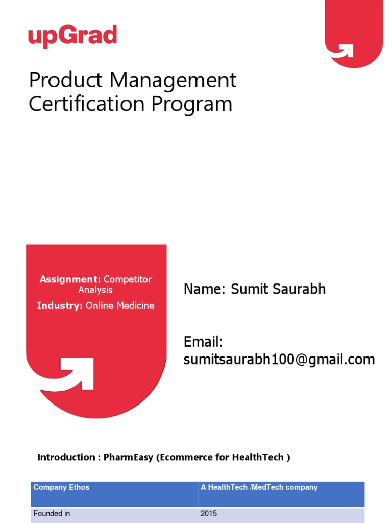 Competitor+Analysis+Assignment+Sumit Saurabh | PDF | Mobile App | Subscription Business Model