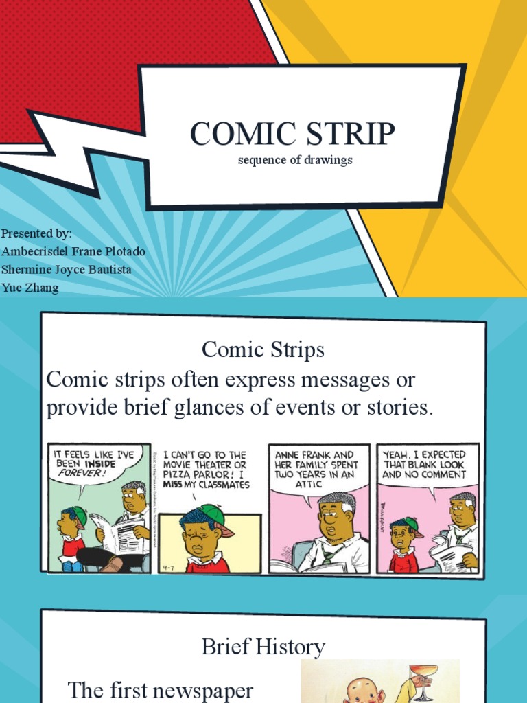 Comic Strip: Sequence of Drawings | PDF | Comic Strips | Comics