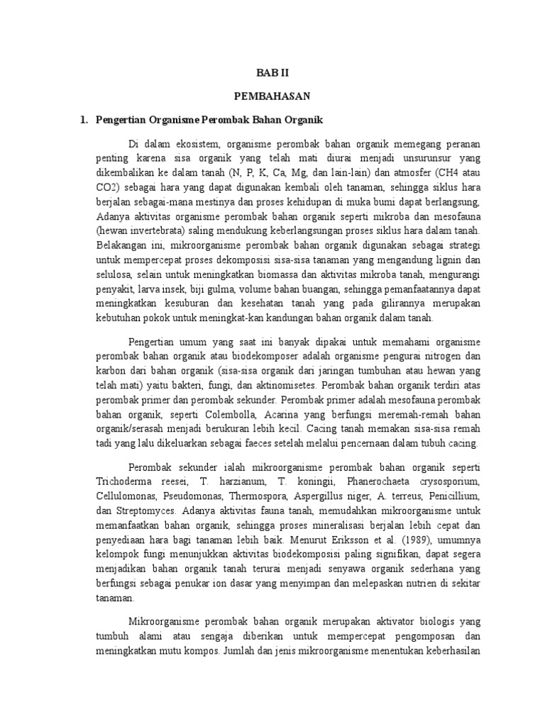 Bab Ii Pembahasan | PDF | Griya & Taman