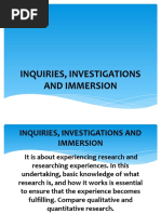 3IS-Inquiries, Investigations and Immersions - Q1 - SHS Applied | PDF ...