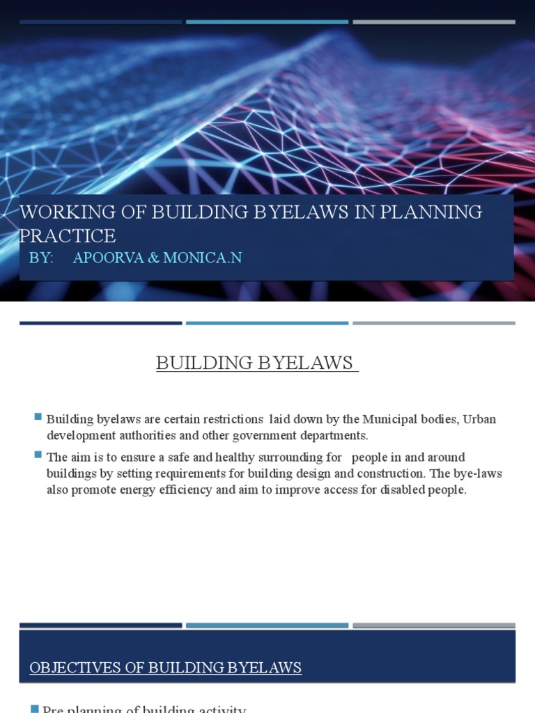 Working of Building Byelaws | PDF | Building | By Law