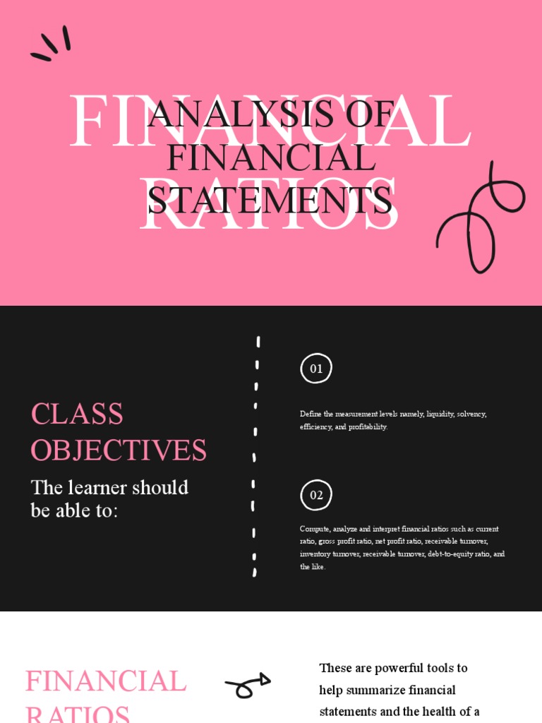 Financial Ratios: Analysis of Financial Statements | PDF | Revenue ...