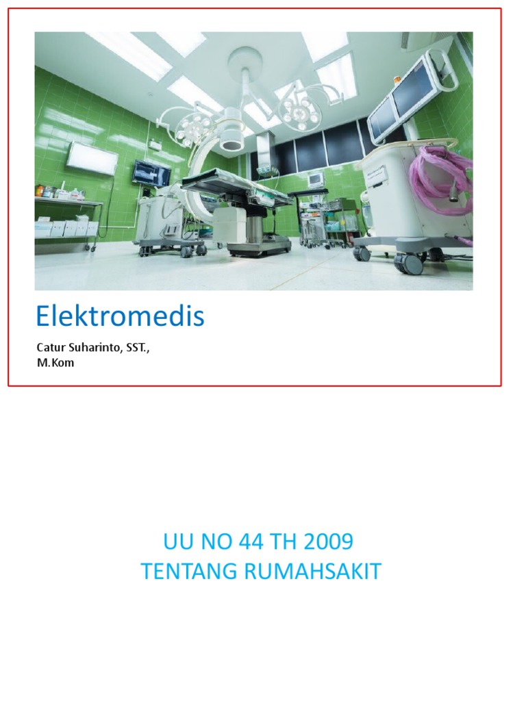 Intro Elektromedis | PDF | Teknologi & Rekayasa