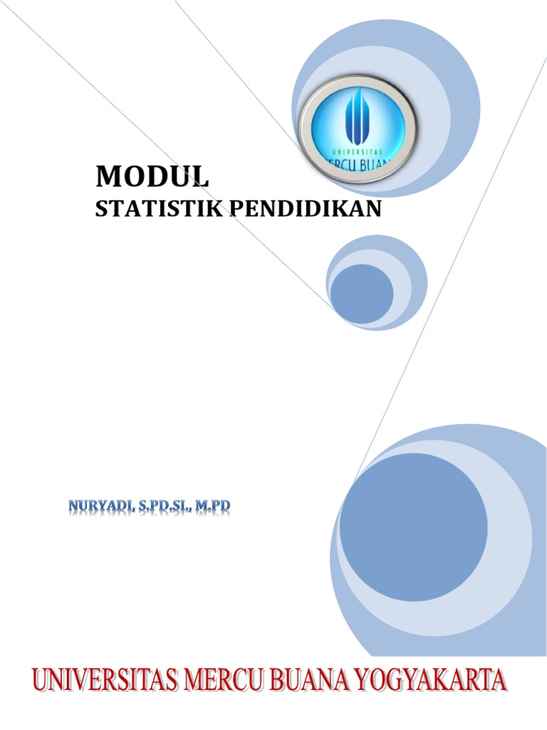 Modul Statistik Pendidikan | PDF