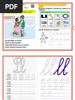 Actividades con sílabas "tl" para niños | PDF