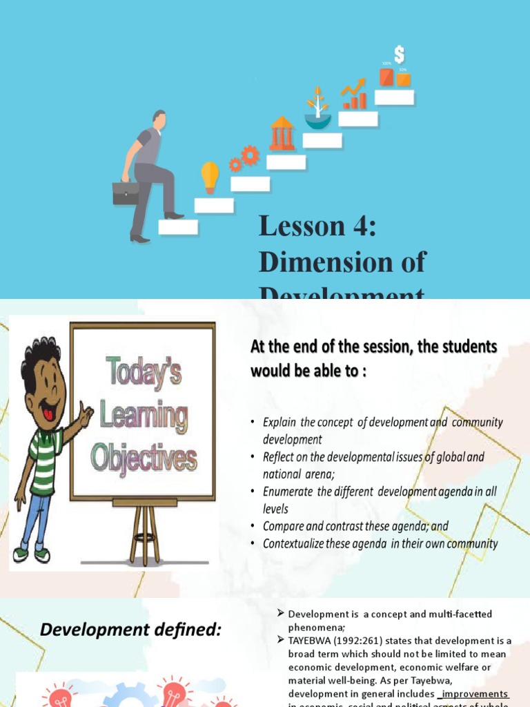 Dimensions of Development | PDF | Sustainability | Poverty