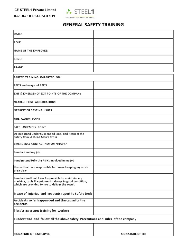 Safety Training Formats | PDF | Personal Protective Equipment | Safety