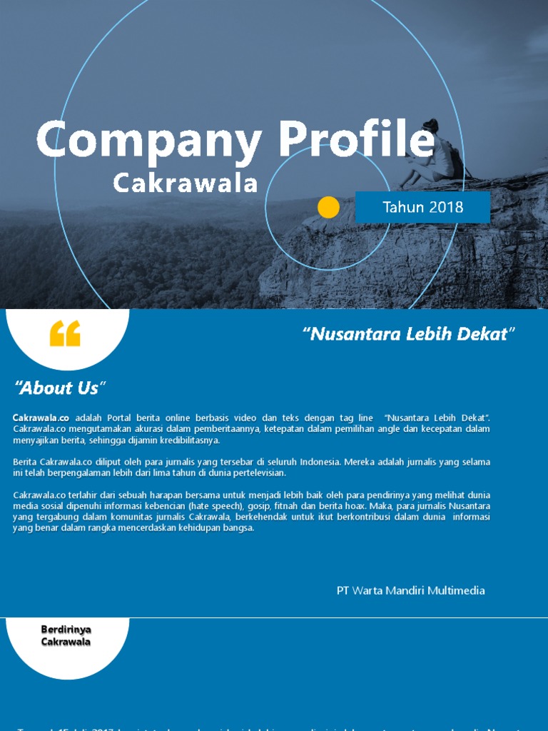 Company Profile Publish 2017 | PDF | Karier & Perkembangan | Bisnis
