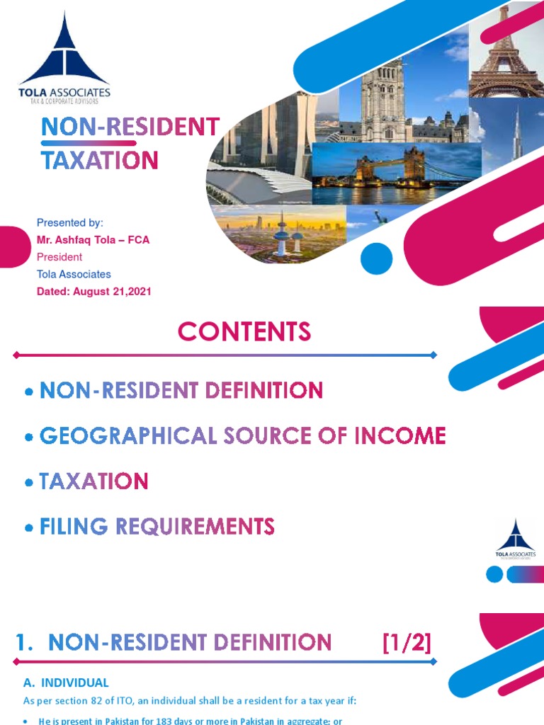 Presented By:: Mr. Ashfaq Tola - Fca | PDF | Reinsurance | Taxes