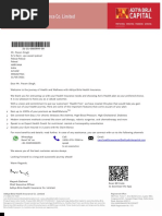 Medical Insurance Premium Receipt 2019-20 | PDF | Deductible | Insurance