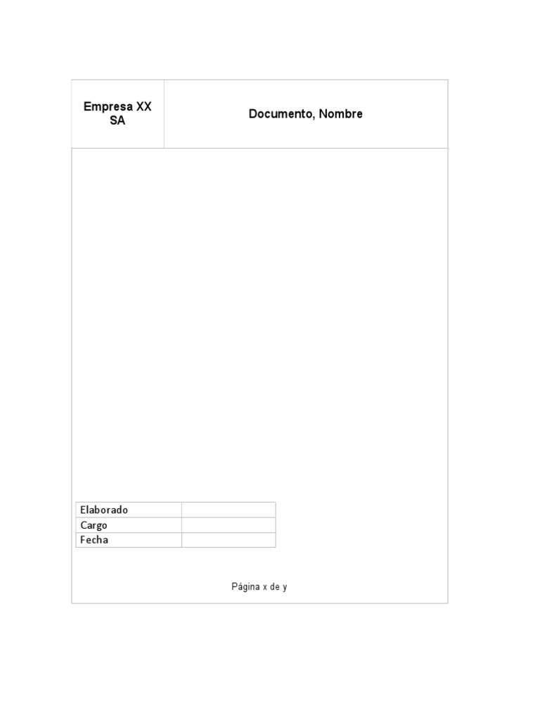 Formato Documentos - 1 | PDF