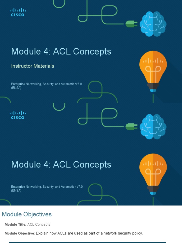 ENSA Module 4 | PDF | Router (Computing) | Internet Protocols