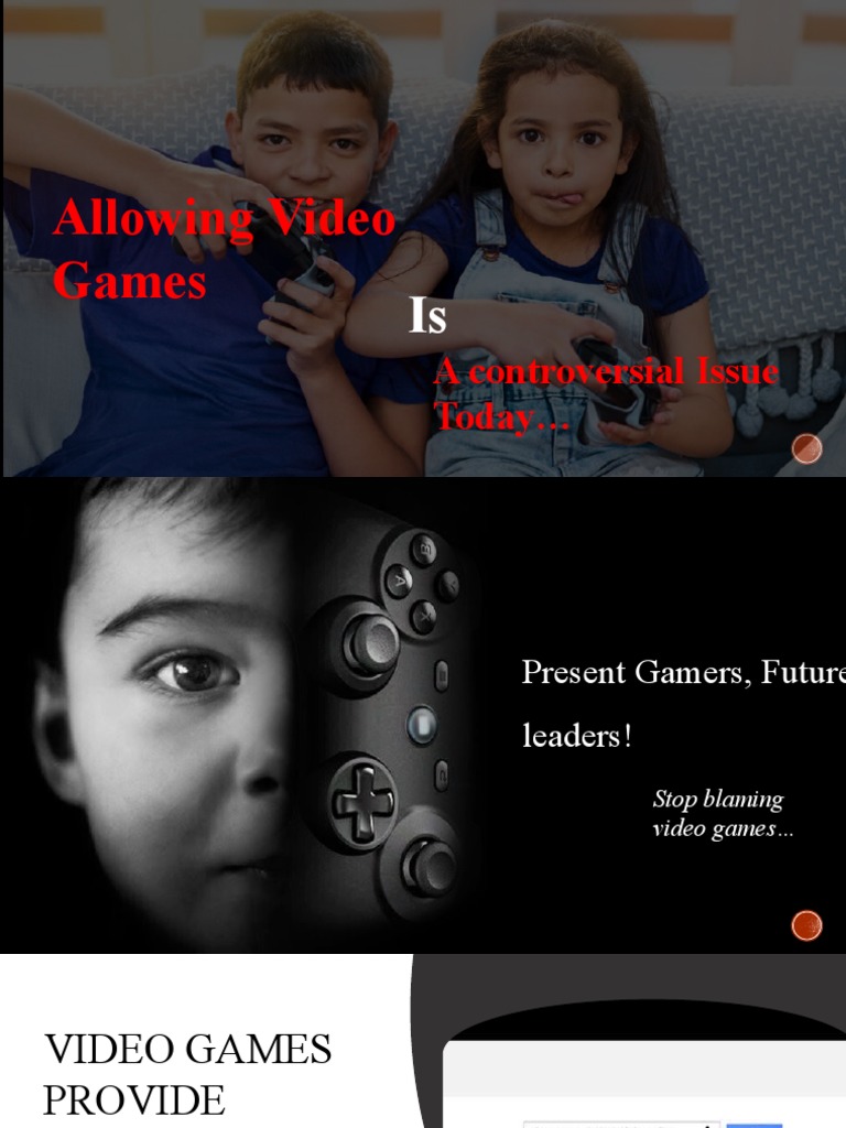 Video Games Presentation. | PDF | Cognition | Psychological Concepts