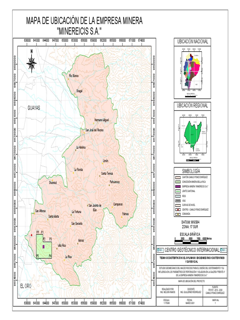Mapa de Ubicación Del Proyecto | PDF